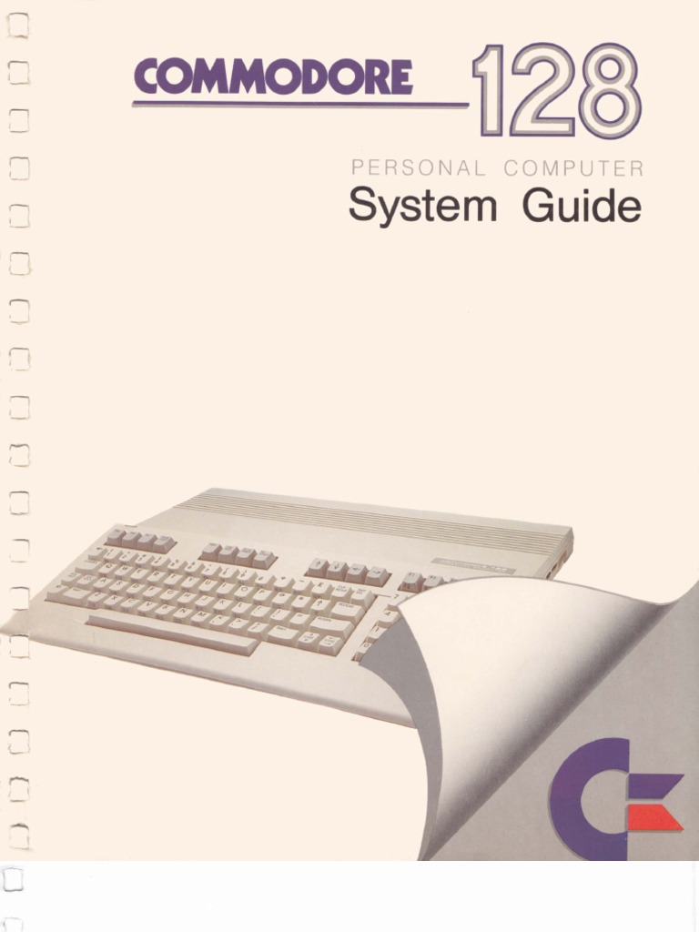 Commodore 128 System Guide | Digital Technology | Computers
