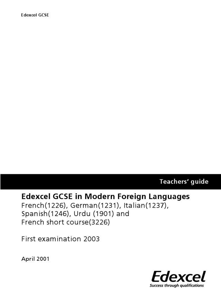 French Teacher Guide | PDF | Language Education | Test (Assessment)