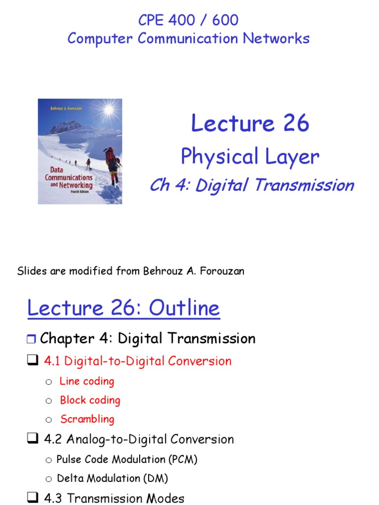 Digital Transmission Fundamentals: An In-Depth Review of Digital Signal Conversion Techniques ...