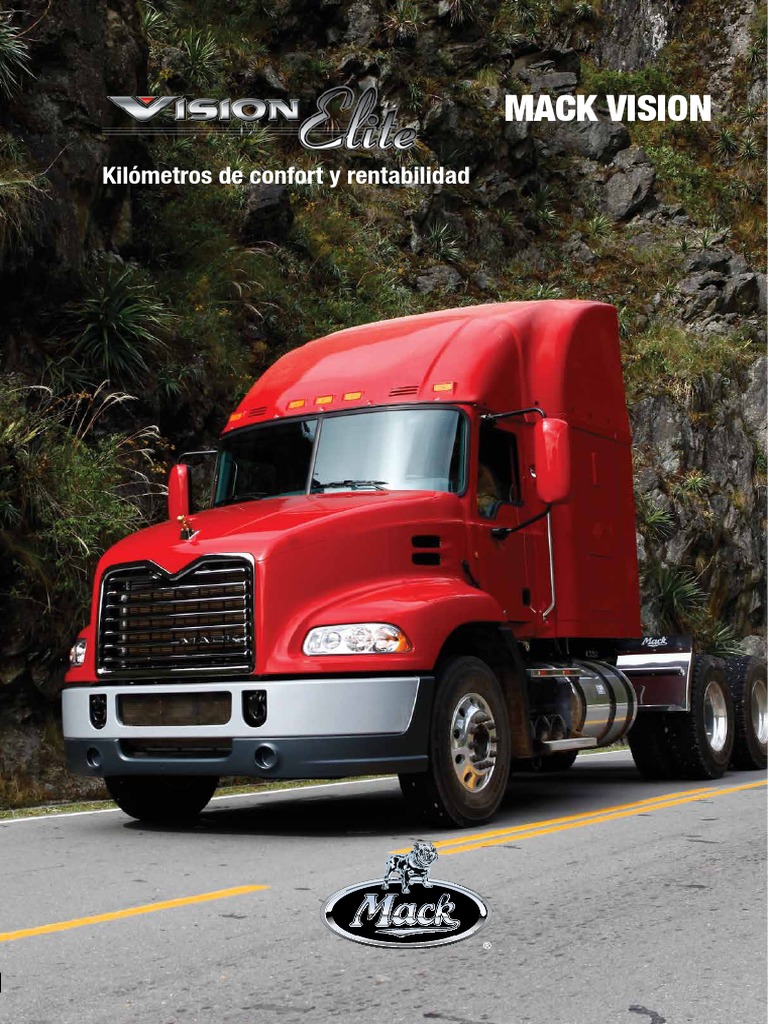 Especificaciones del Camión Mack Vision | PDF