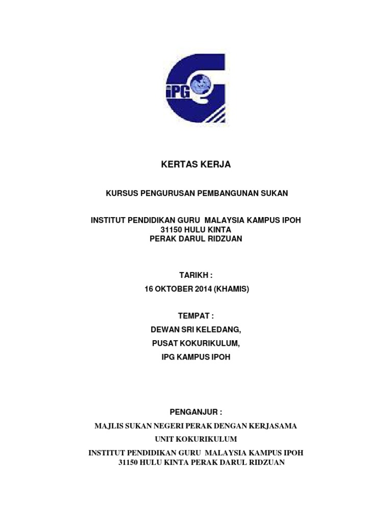 Kertas Kerja Kursus | PDF