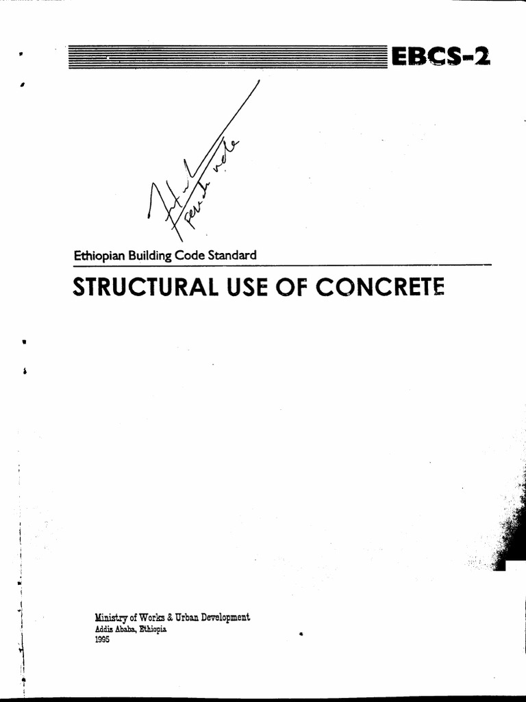 Ethiopian Building Code Standard for Structural Use of Concrete ...