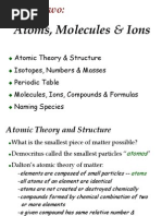 Polyatomic Ions Pogil | PDF | Ion | Sulfate