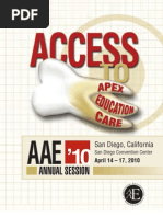 AAE Endodontic Case Assessment Guide | PDF