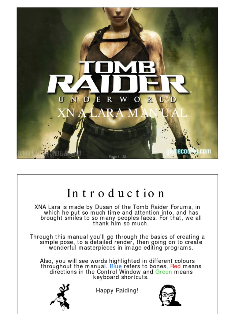 Xnalara Manual | PDF | Image Editing | Rendering (Computer Graphics)