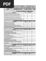 Inspection Checklist-Rolling Shutter | PDF | Manufactured Goods ...