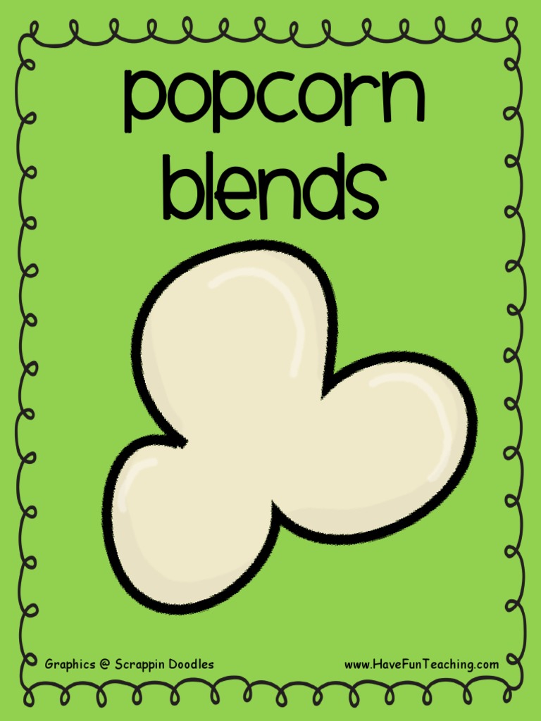 Popcorn Blends: Graphics at Scrappin Doodles | PDF | Home & Garden