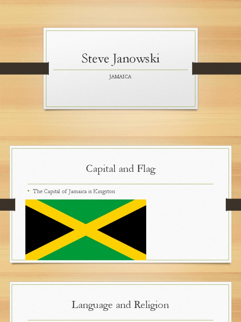 Steve Janowski Jamaica 4 | PDF | Collectivism | Masculinity