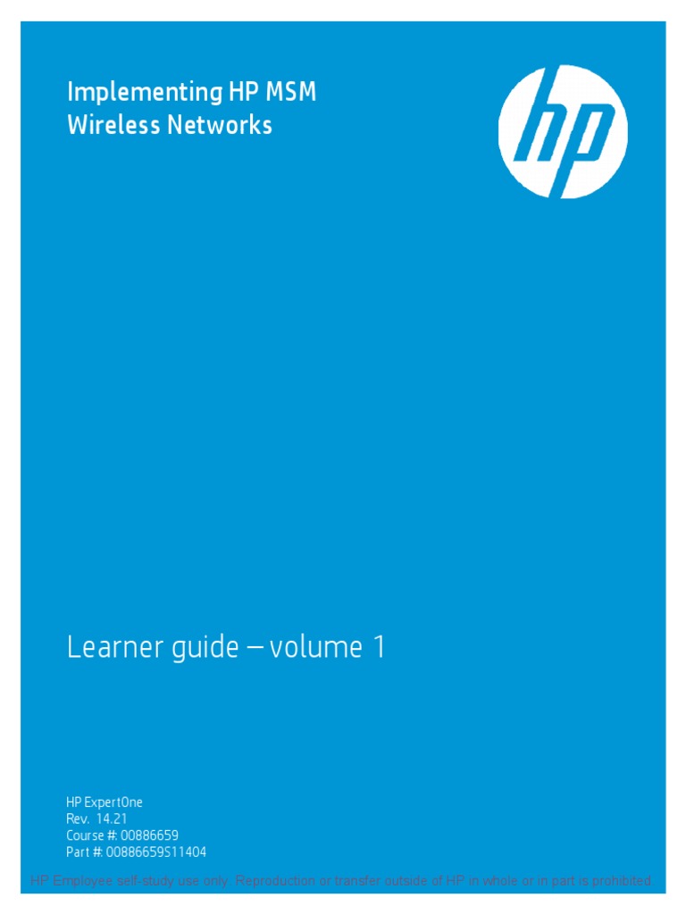 MSMv1 PDF | PDF | Wireless Lan | Computer Standards