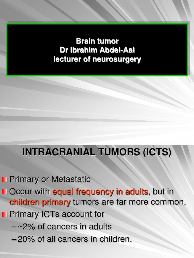 Brain Tumors | PDF | Brain Tumor | Astrocyte