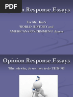 Crafting a Defend, Challenge, or Qualify Essay | PDF | Essays | Question