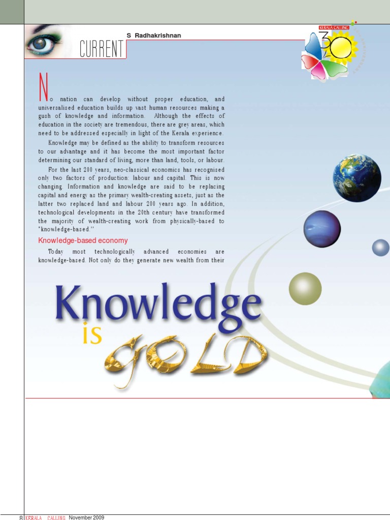 Knowledge Is Gold | PDF | Knowledge Economy | Innovation