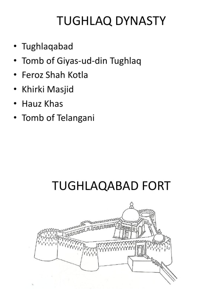 Tughlaq Dynasty and Its Architectural Legacy | PDF | History