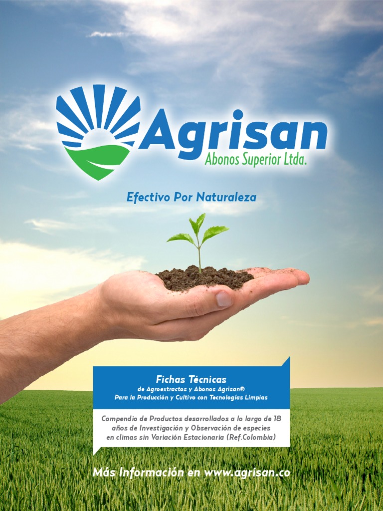 Fichas Tecnicas Productos Agrisan PDF | PDF | Fertilizante | Agricultura
