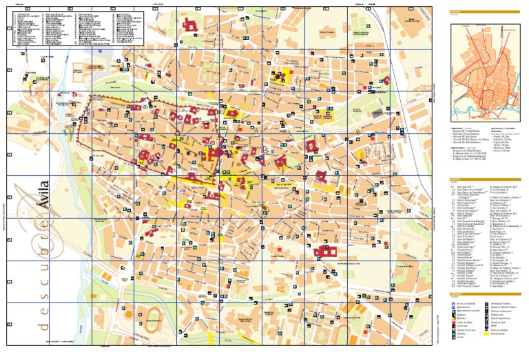 Plano Turistico de Avila PDF | Descargar gratis PDF | Transporte | Gobierno