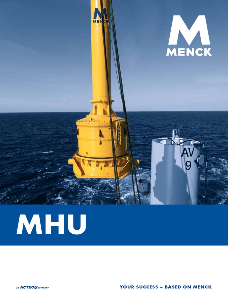 MHU Brochure English | PDF | Hammer | Deep Foundation
