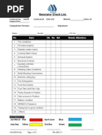 Daily Inspection Checklist For Water Tanker | PDF