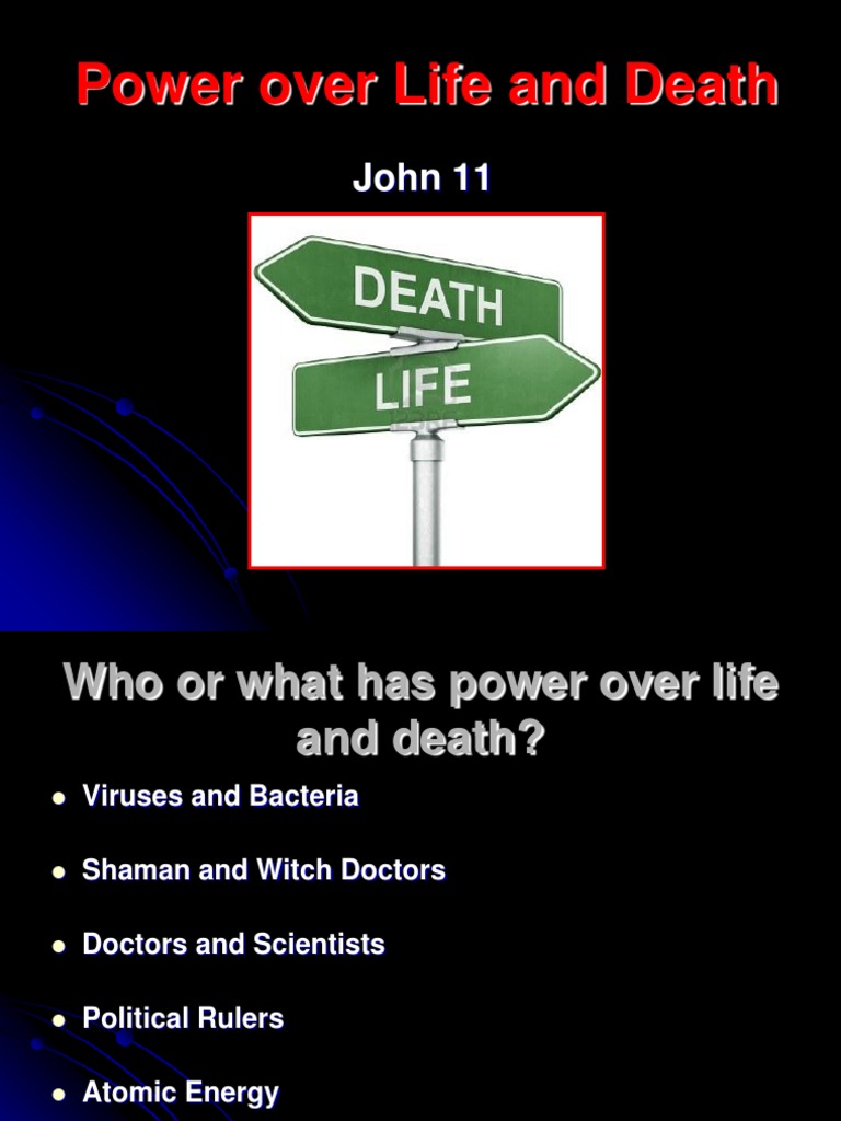 John 11 Power Over Life & Death (Lewis) | PDF | Resurrection Of Jesus ...