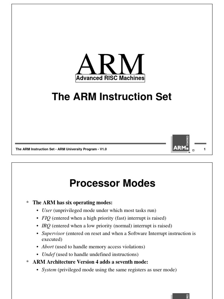 Advanced Risc Machines Pdf
