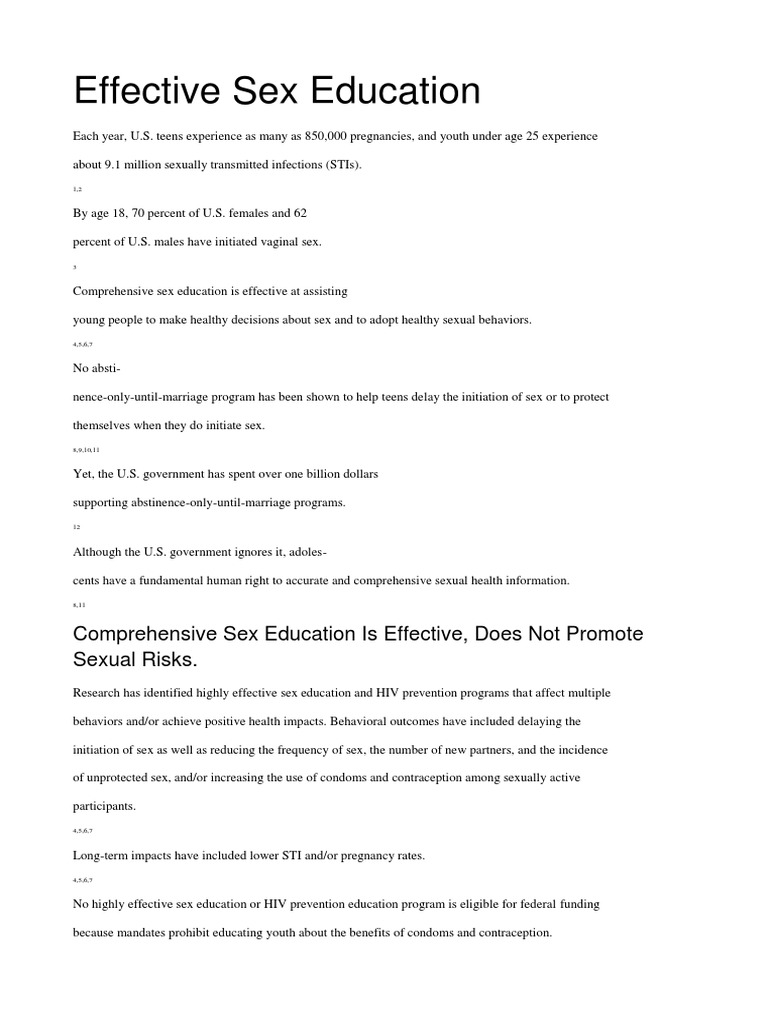 Sex Edu Pdf Sexual Intercourse Sex Education