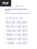 Mandara Dhare Geetham in Kamboji Raga | PDF | Classical And Art Music ...