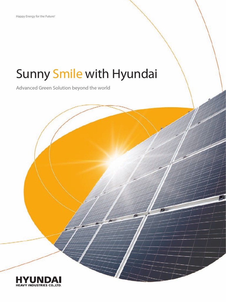 Hyundai Solar | PDF | Diode | Solar Panel