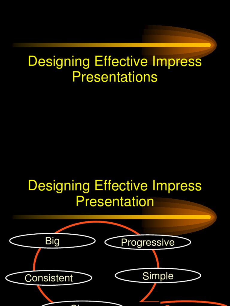 Designing Effective Presentation | PDF | Input/Output | Typefaces
