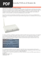 Pasos para Cambiar La Contraseña Del Router Mercusys | PDF