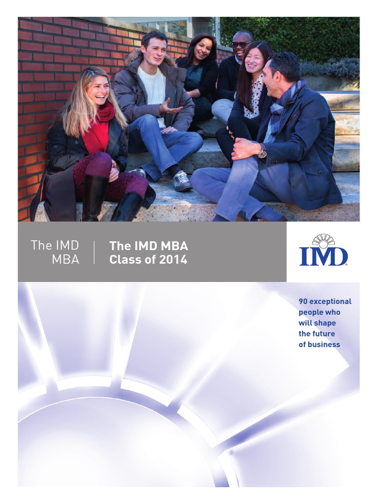 IMD MBA Class Profiles | PDF