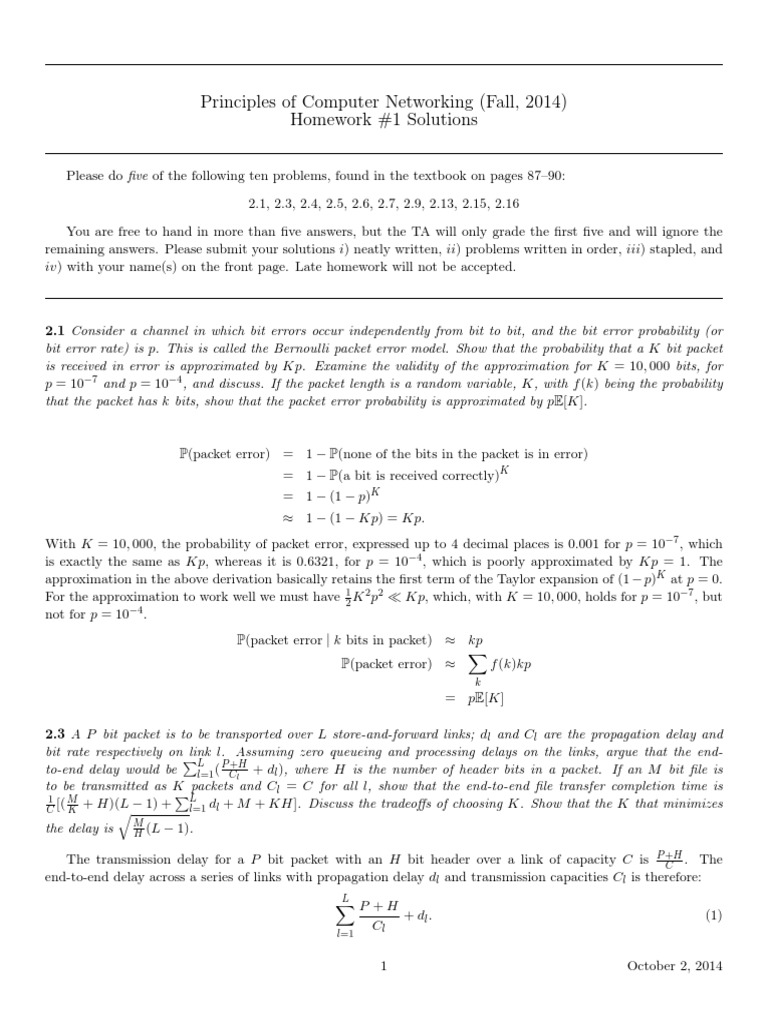 ECEC631 | PDF | Poisson Distribution | Teaching Mathematics