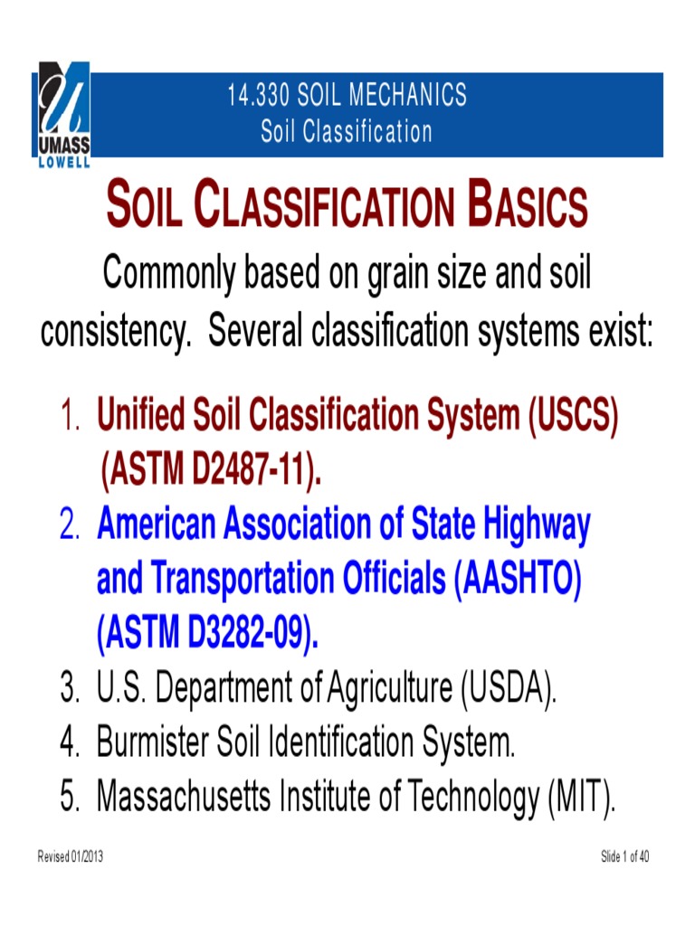 Soil Classification | PDF | Sand | Silt