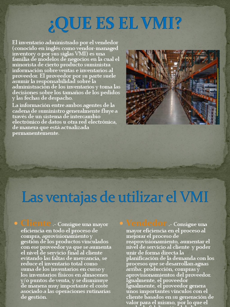 Que Es El Vmi | PDF | Finanzas y dinero