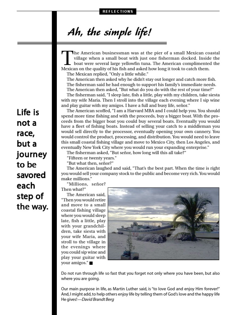 RFL85 - Ah, The Simple Life! | PDF