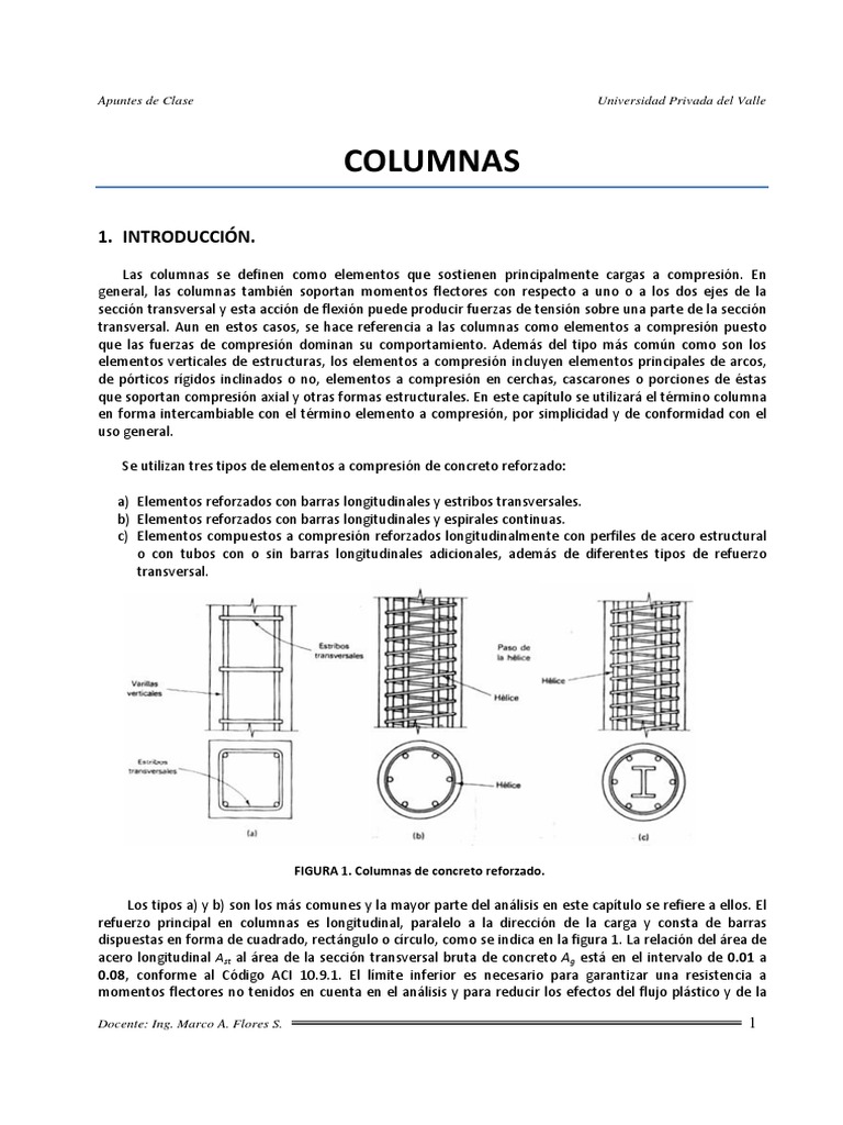 Columnas Cortas.pdf | Doblar | Acero