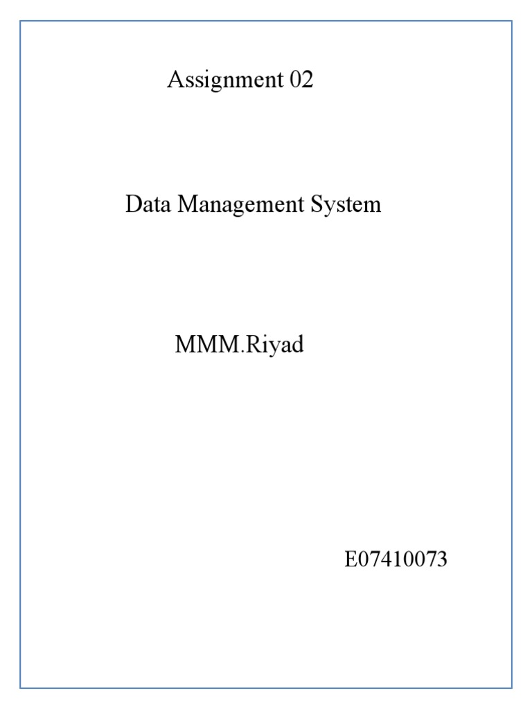 ER Diagram for Hospital Management System | PDF | Microsoft Access ...