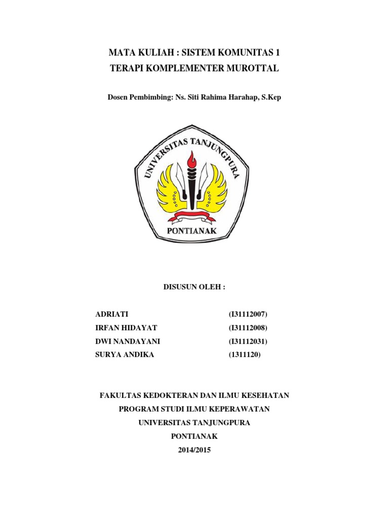 Terapi Komplementer Murottal | PDF