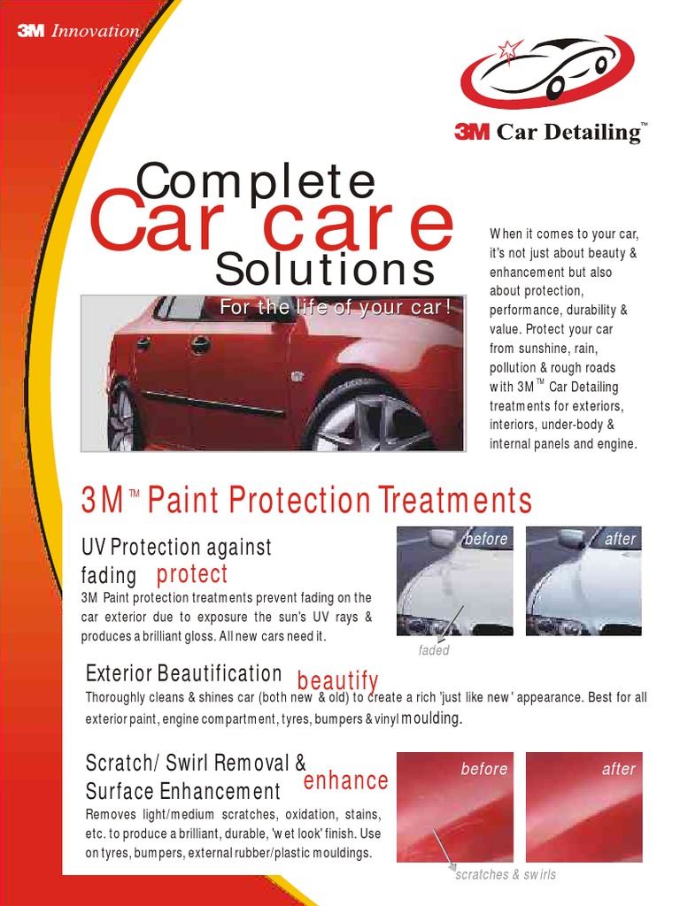 3M Car Care Brochure | PDF