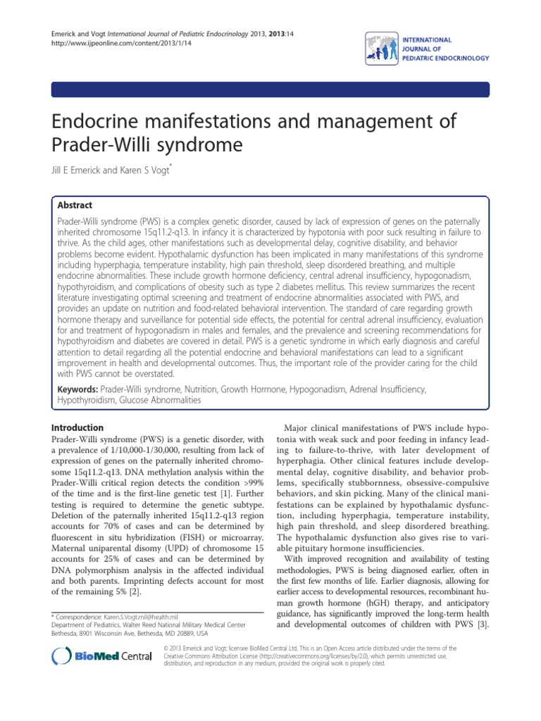 Endocrine Management Pws | PDF | Growth Hormone | Puberty
