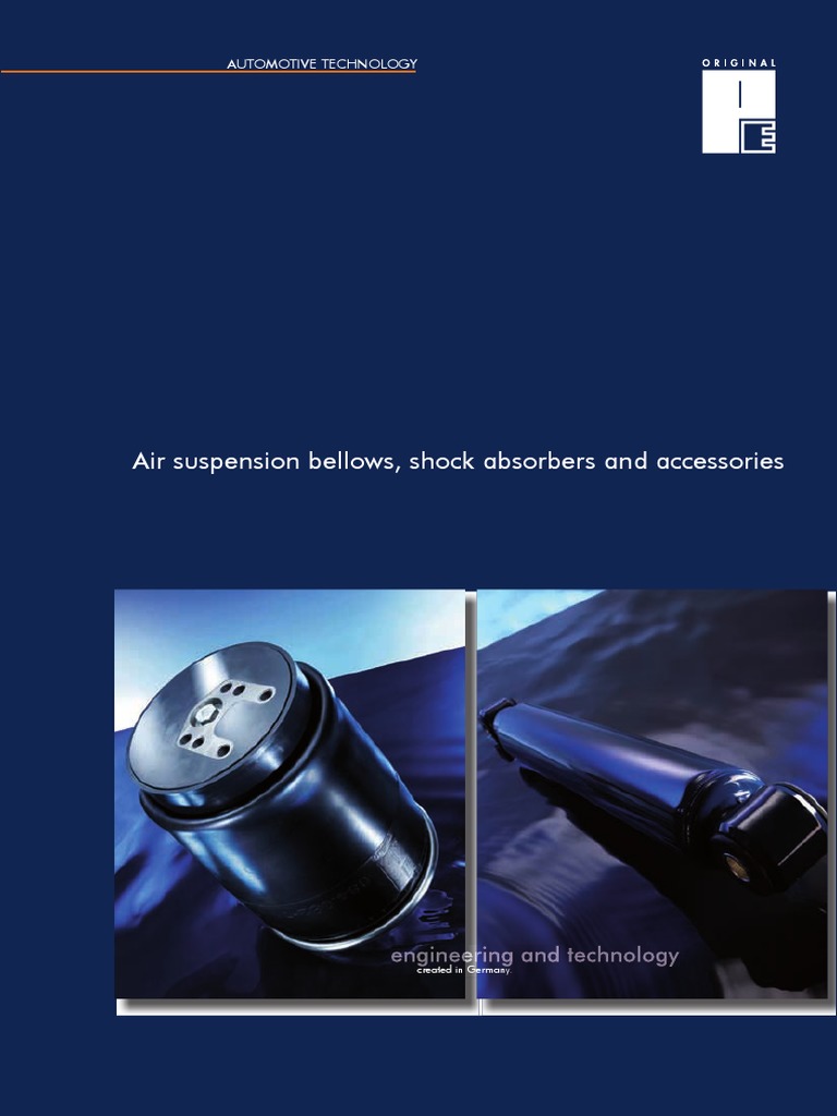 Air Suspension Bellows and Shock Absorbers PDF | PDF | Suspension ...