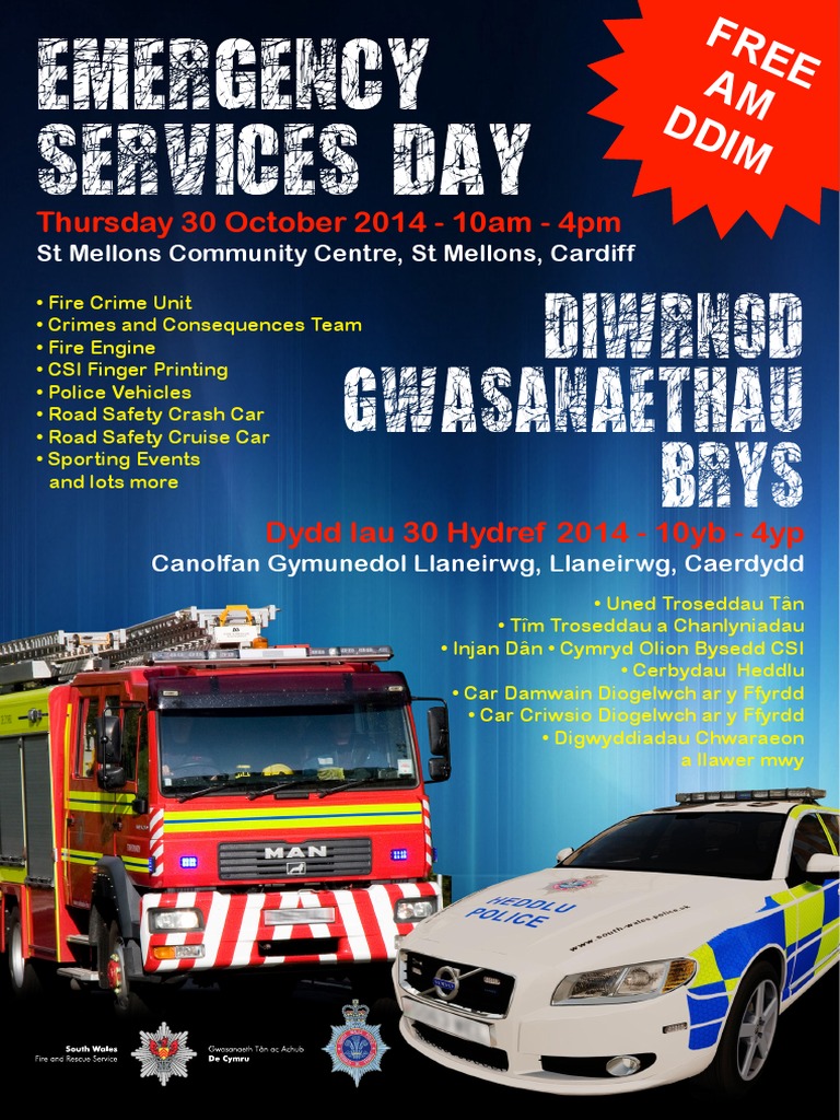 703 Emergency Services Day Poster | PDF