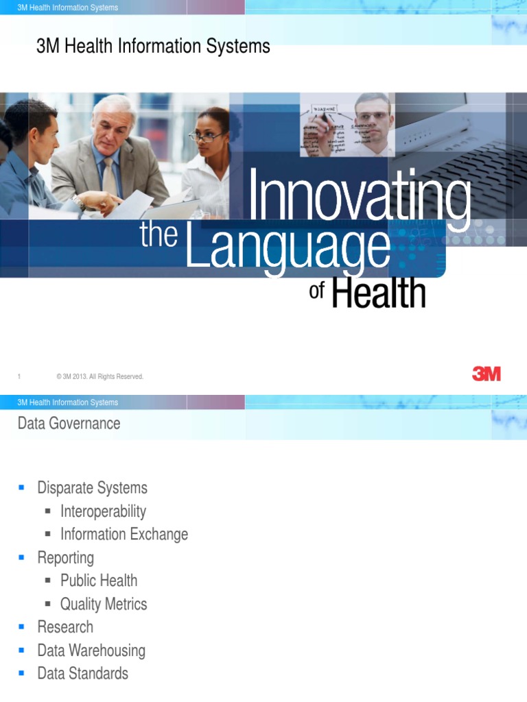 3M Health Information Systems: © 3M 2013. All Rights Reserved | PDF ...
