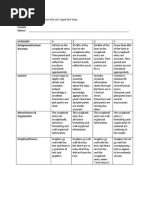 Tri-Fold Brochure Rubric | PDF | Graphics