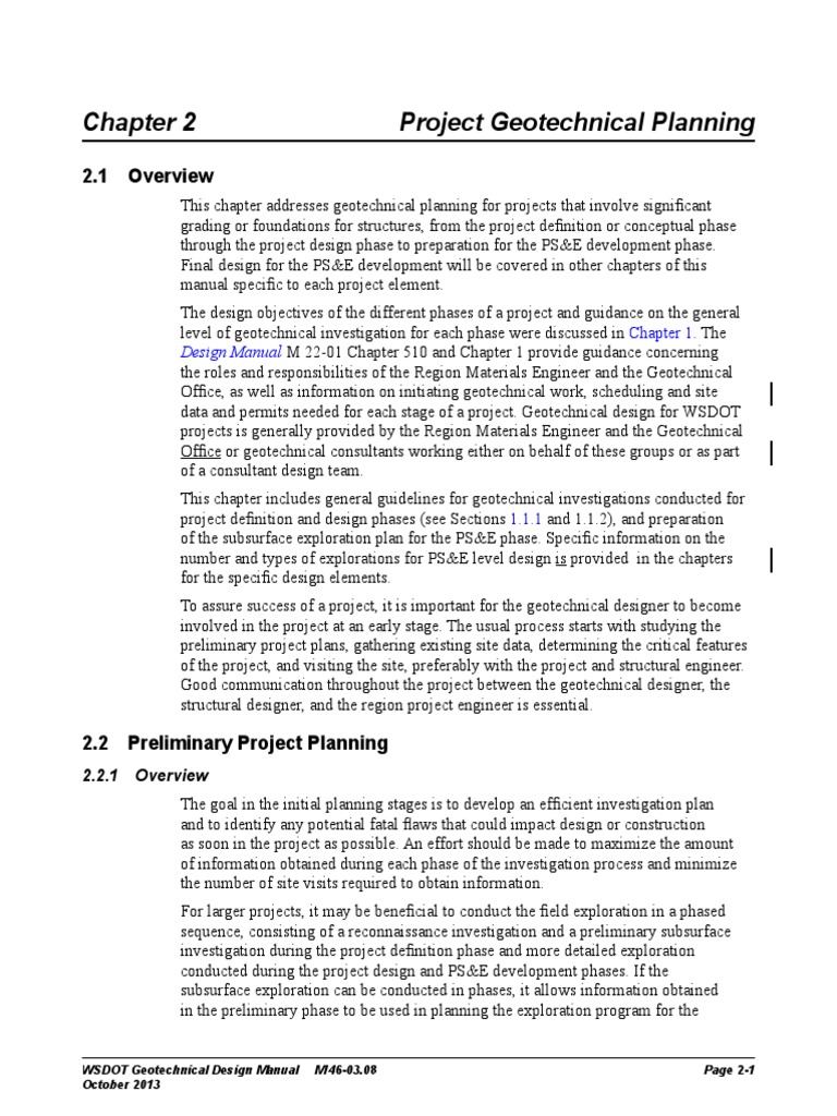 Project Geotechnical Planning | PDF | Lidar | Geotechnical Engineering