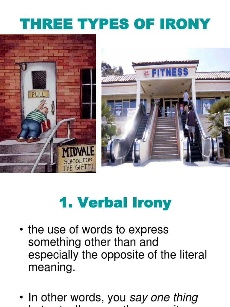 2013-2014 Irony Types Presentation | PDF | Irony | Science