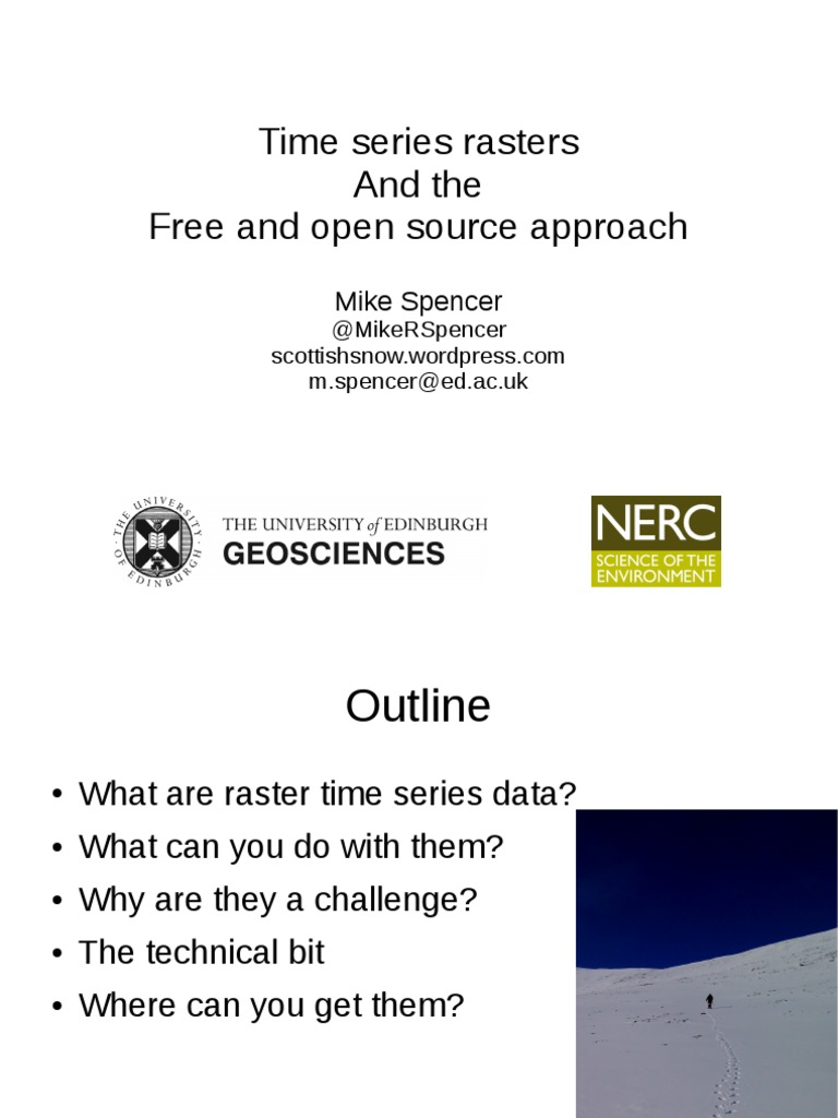 Working With Raster Time Series | PDF | Computer Data | Data