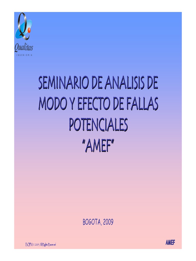 AMEF.pdf | Producto (Negocio) | Estadísticas