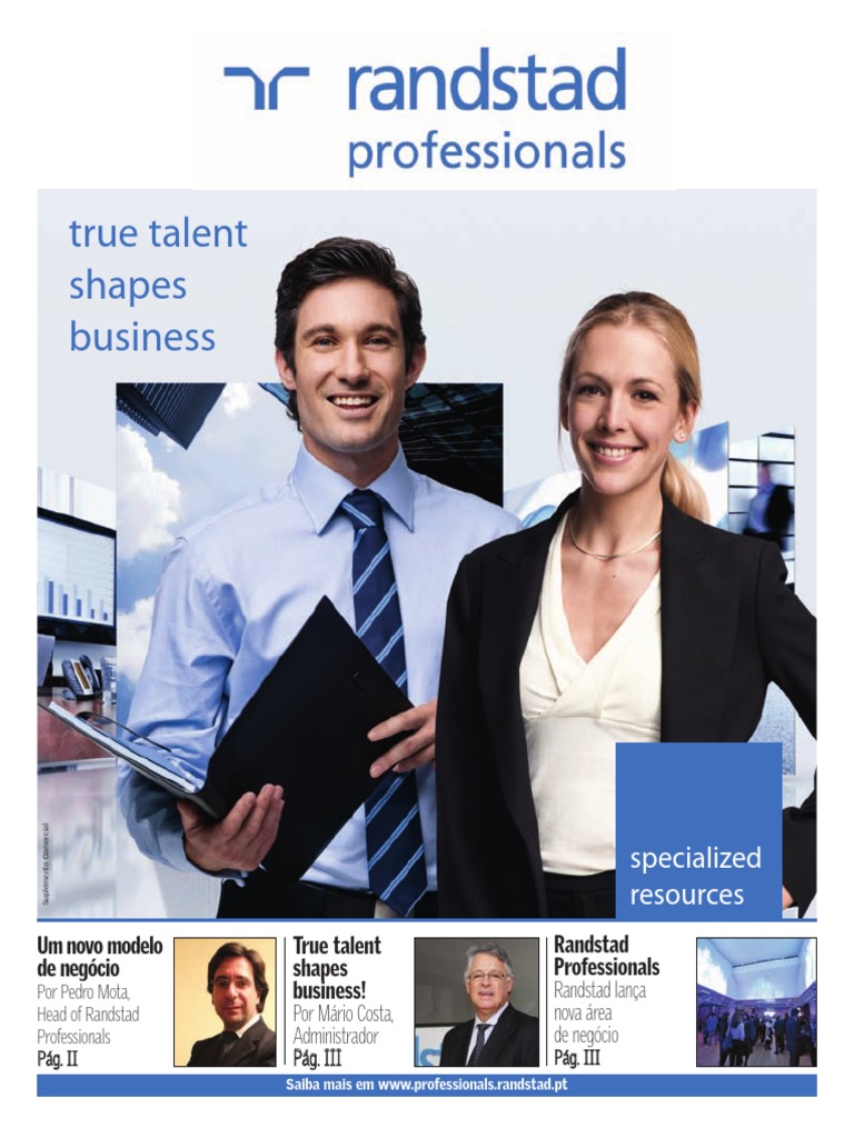 Randstad Professionals: Um Novo Modelo de Negócio | PDF | Portugal ...