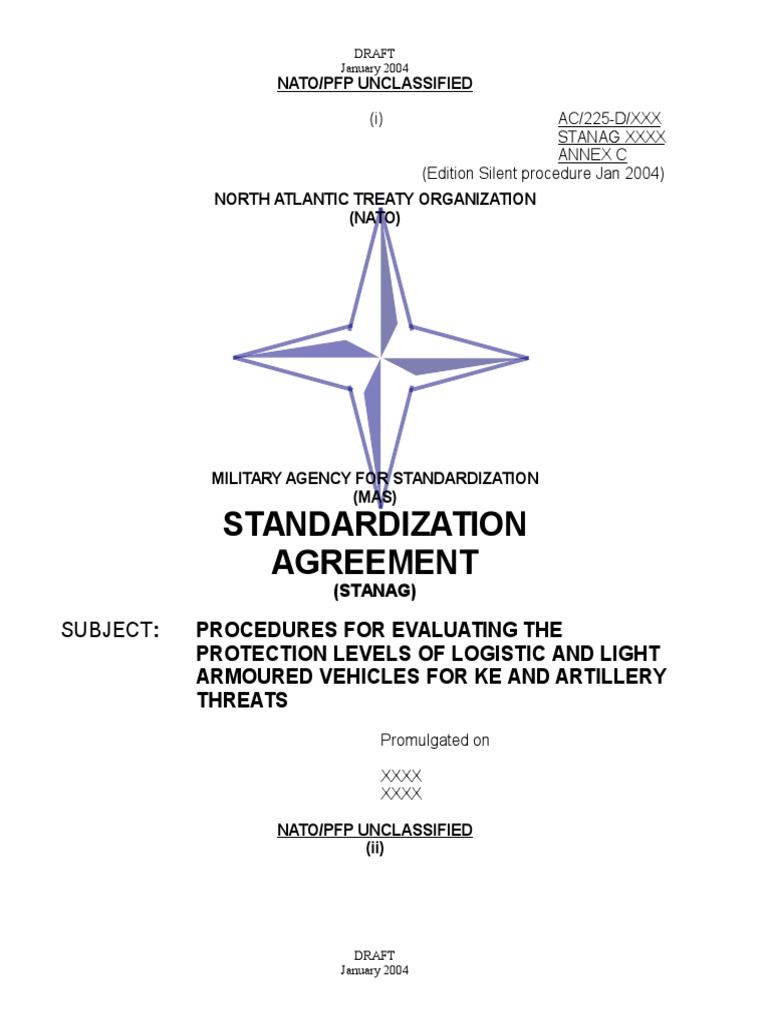 Stanag A231 | PDF | Military Technology | Military