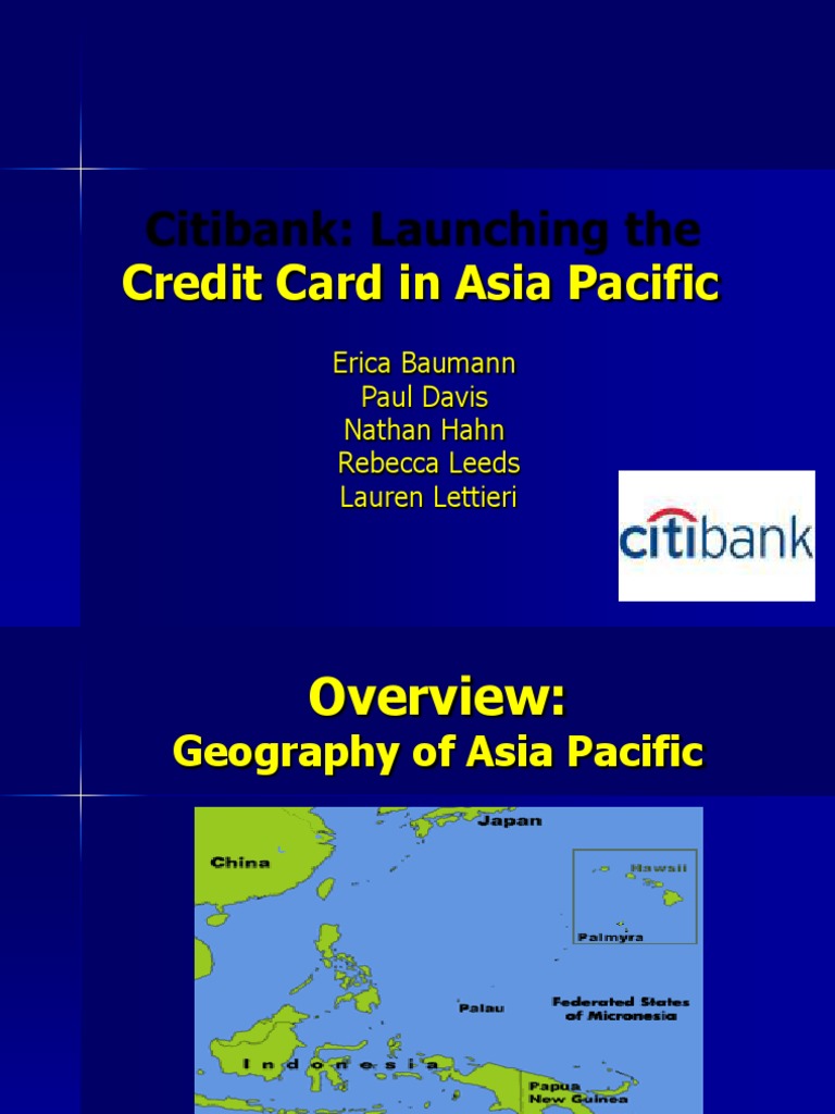 Credit Card Asia Pacific | PDF | Citibank | Credit Card