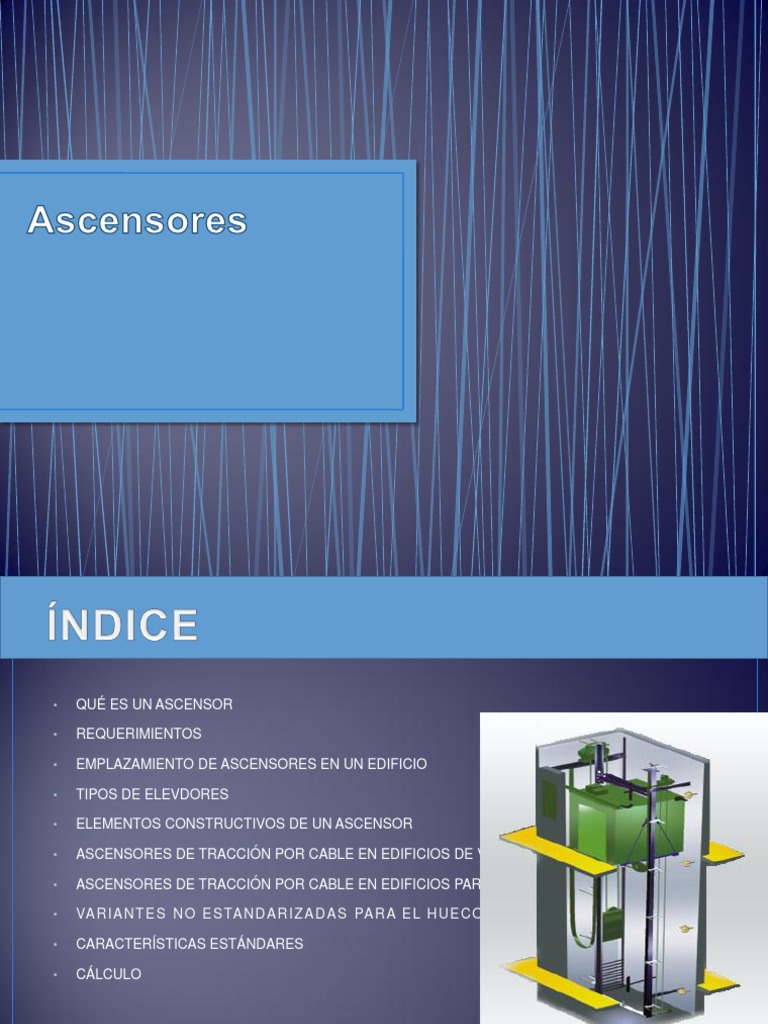 Ascensores Construccion | PDF | Ascensor | Ingeniería